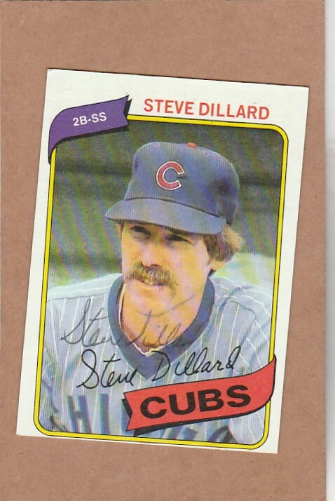 1980 Topps # 452 Steve Dillard -autographed card | eBay