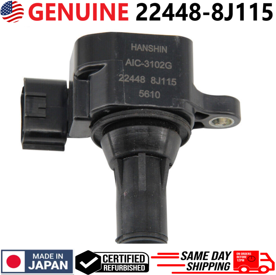 GENUINE NISSAN Ignition Coils For 2001-2019 Nissan & Infiniti V6, 22448 ...
