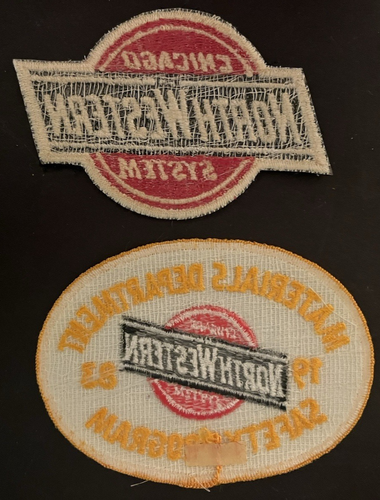Vintage set of 2 Chicago & Northwestern Railroad patches | eBay
