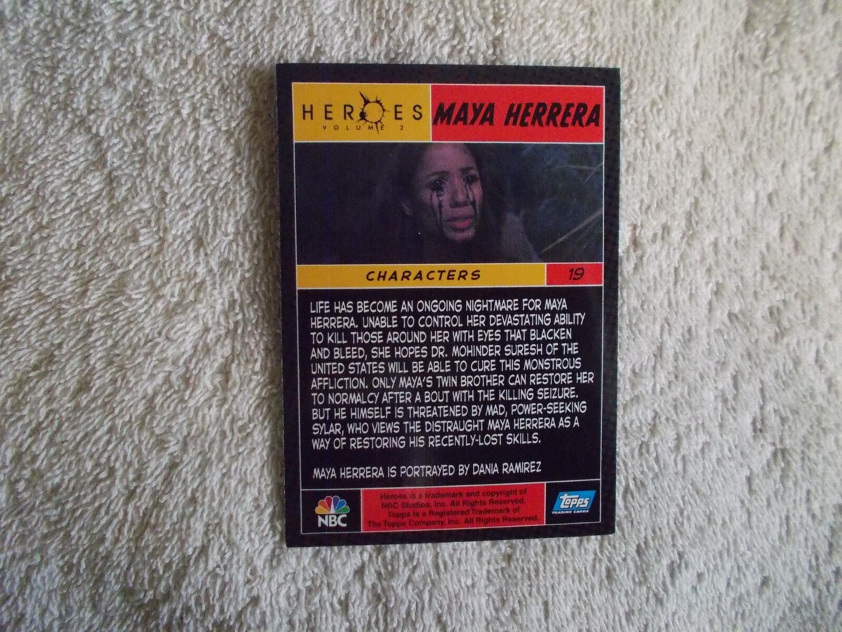 Maya Herrera Heroes Poison Absorption | Heroes Wiki | Fandom