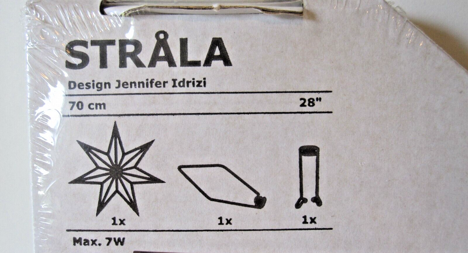 IKEA Strala Star Pendant Lamp Shade • Lace Gray • 28" Diameter • NIB | eBay