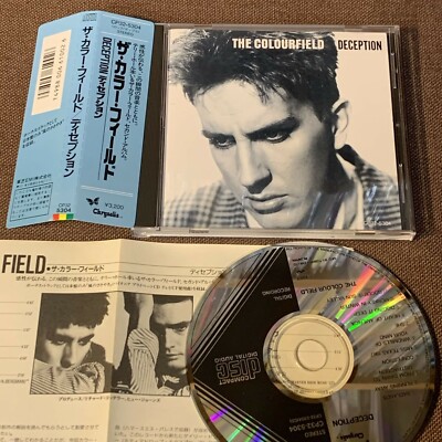 THE COLOURFIELD Deception+1 JAPAN CD CP32-5304 1B1 TO w/OBI Terry Hall ...