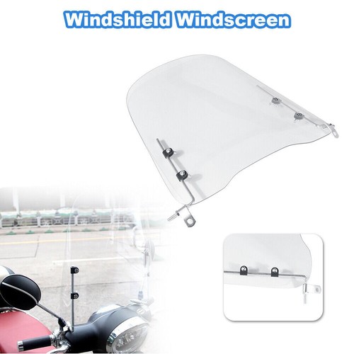 3mm Universal Motorcycle Windshield Windscreen Protector Scooter Wind ...
