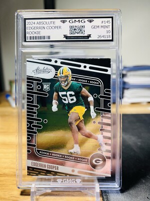 2024 Absolute Edgerrin Cooper Rookie GMG Graded 10 Gem Mint 💎 RC | eBay