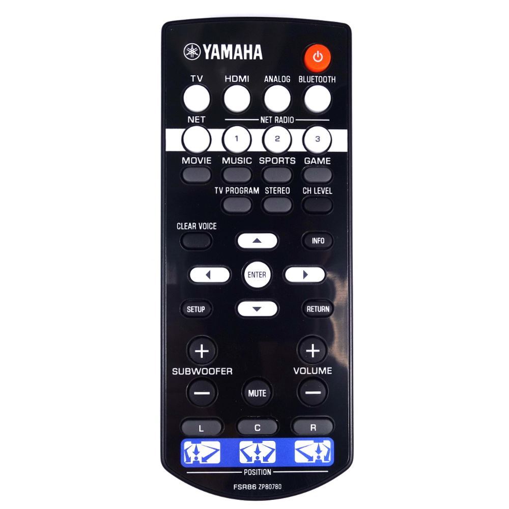 Genuine Yamaha Ysp-1600 Soundbar Remote Control for sale online | eBay