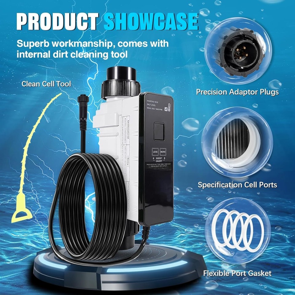 520554 IC20 SALT CHLORINE GENERATOR CELL US VERSION - GRAY NEW | eBay