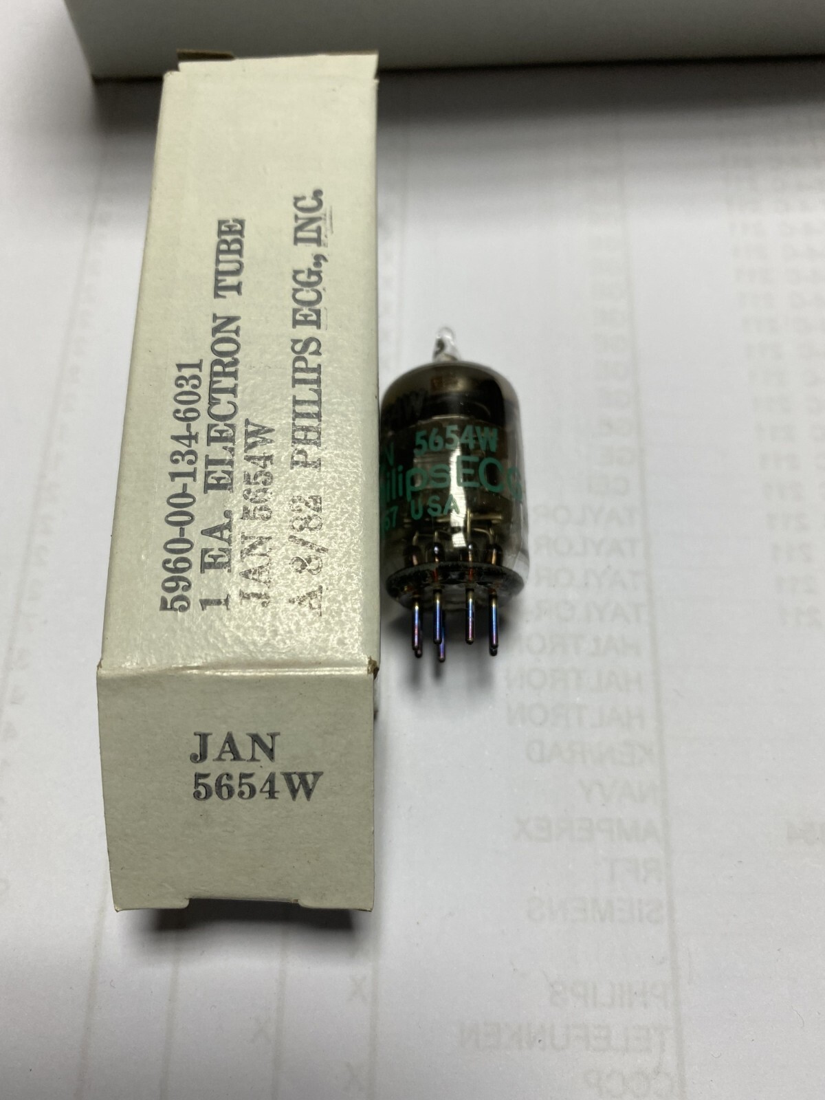 JAN 5654W electron tube | eBay