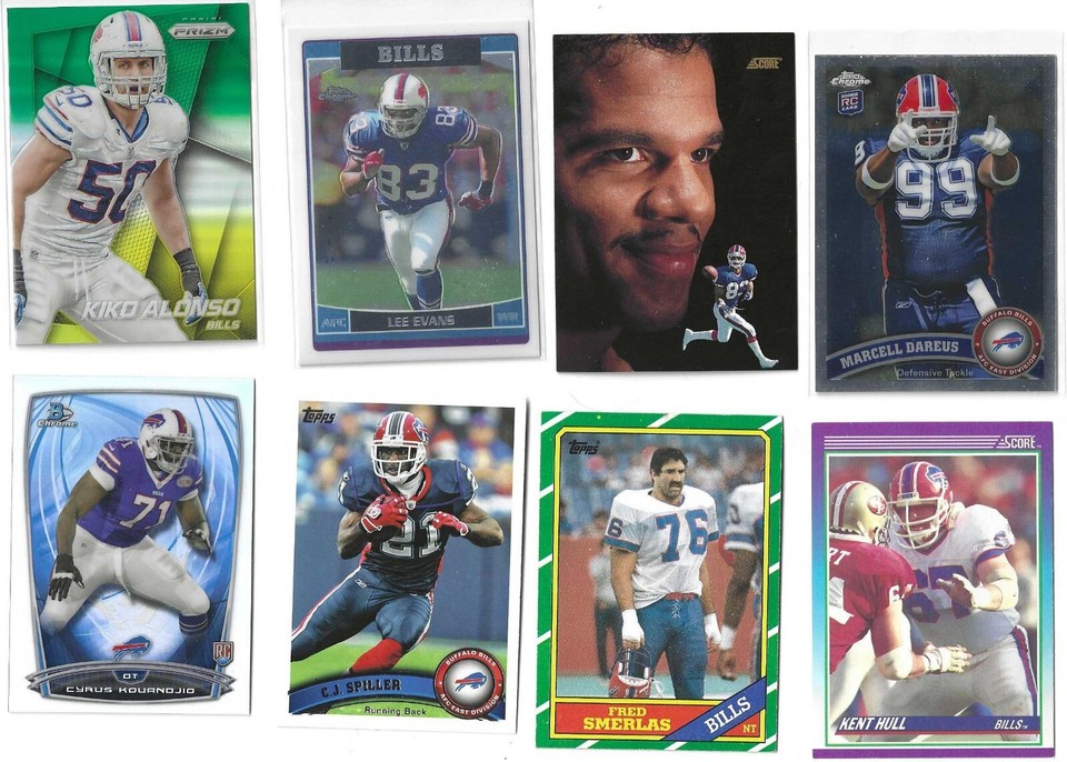 Buffalo Bills Auto RC GU Jersey Prizm Lot (14) JOSH ALLEN JIM KELLY ...