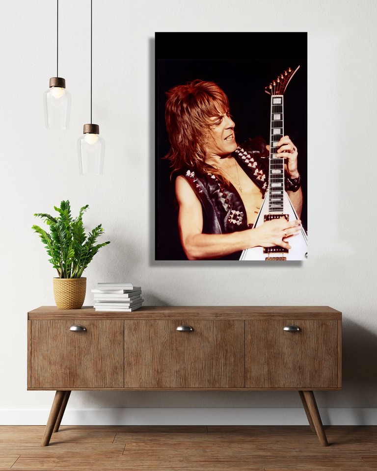Randy Rhoads Poster 24x36 Inch Iconic Photo Rare Wall Art Print - RR37 ...