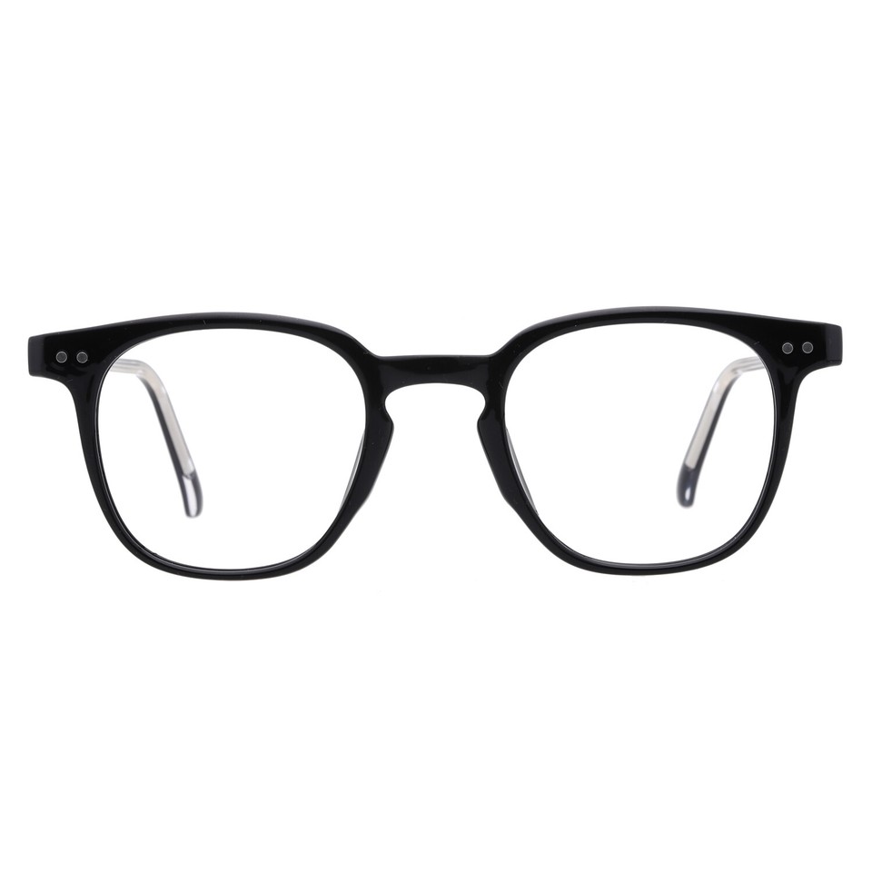 Fashion Vintage Men Women Full Rim Tinted Blue Reading Glasses ...