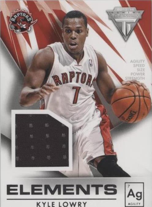 2013-14 Panini Titanium - Elements Materials Kyle Lowry #29 (MEM) for ...