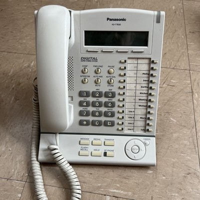 Panasonic KX-T7630 Handset Business Phone White x9 | eBay Australia