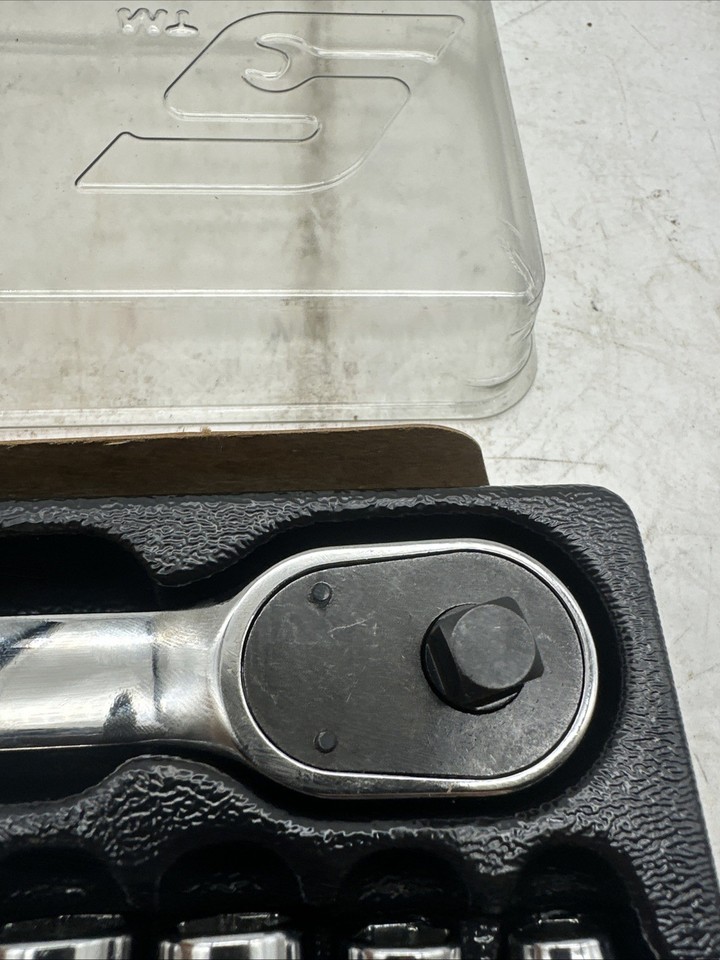 Snap-On 210RAFSMA 10pc 3/8" Drive 6pt Flank Drive Low-Profile Ratchet ...