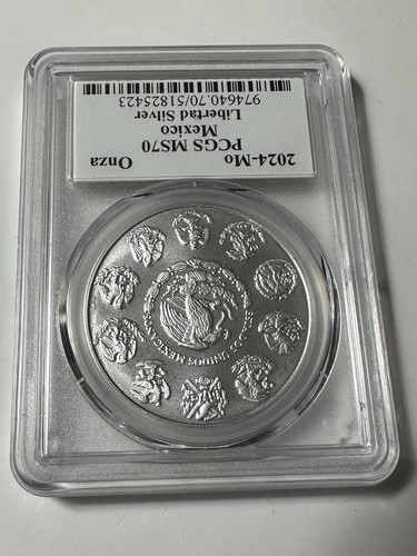 2024 Around The World II Ultra Breaks Mexico Libertad - PCGS MS70 GOLD ...