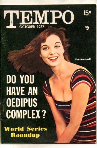 TEMPO MAGAZINE OCT. 1957. ELSA MARTINELLI, BARBARA NICHOLS, EARLY JUNE WILKINSON | eBay