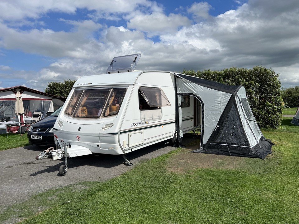 Sunncamp Dash Air 260 SC Lightweight Inflatable Caravan Porch Awning ...