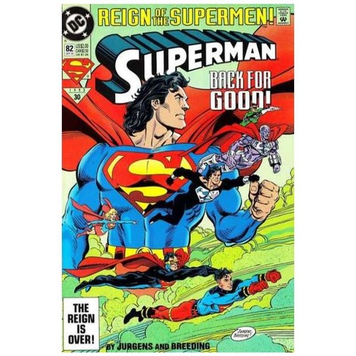 Superman #82 - 1987 series DC comics NM Full description below [m. | eBay