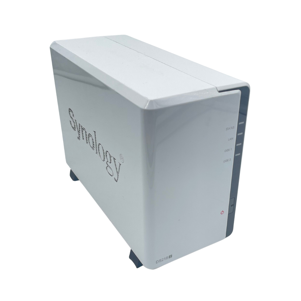 Synology DiskStation DS218j 2-Bay NAS System 512MB DDR3 Dual-Core 1.3GHz Gigabit | eBay