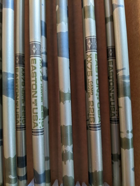 Ewe Xx75 Easton 2216 Aluminum Arrows Orange in Color for sale online | eBay