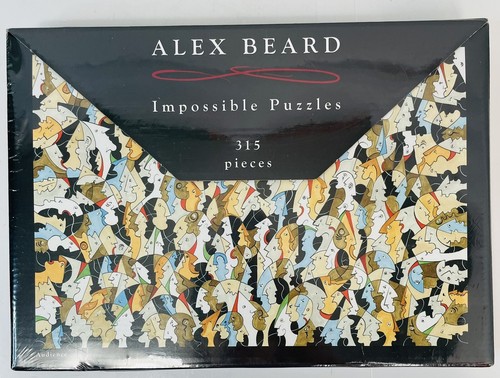 New Sealed Alex Beard Impossible Puzzle Audience 315 Pieces Contempory ...