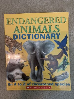 Endangered Animals Dictionary 9780439550949| eBay