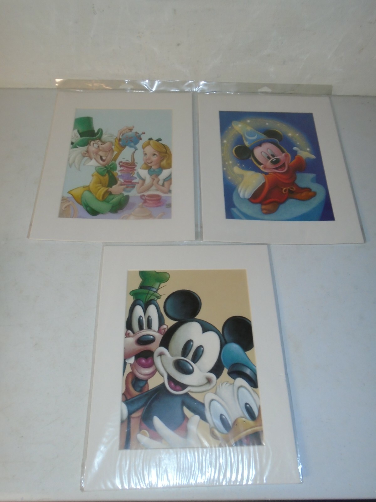 Set of 3 USPS DISNEY Art Matted Poster 11X14 - Classics | eBay