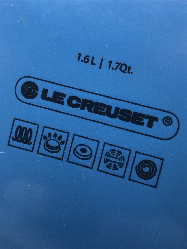 Le Creuset 1.7 Qt/ 1.6L Peruh Whistling Tea Kettle Teapot Blue | eBay
