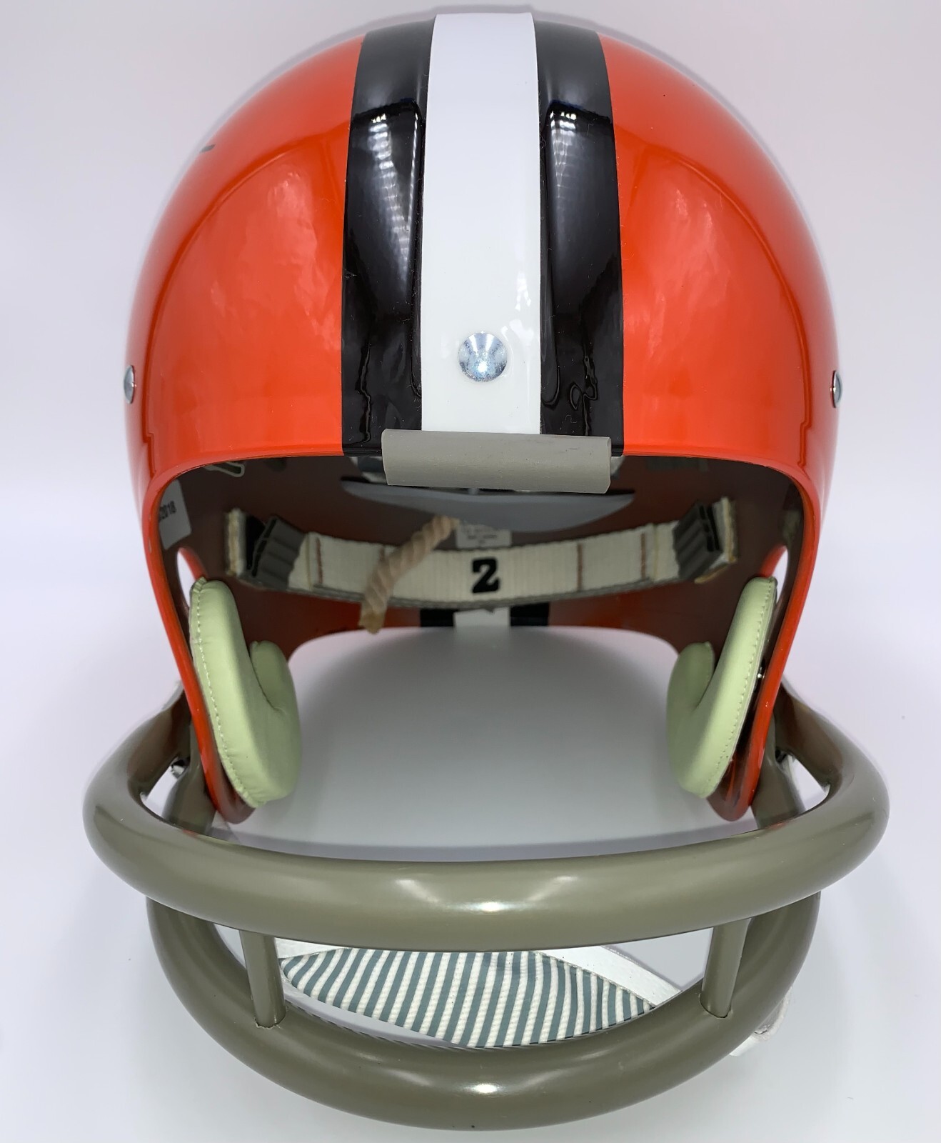 JIM BROWN signed/autographed CLEVELAND BROWNS Riddell TK 2-Bar Helmet w ...