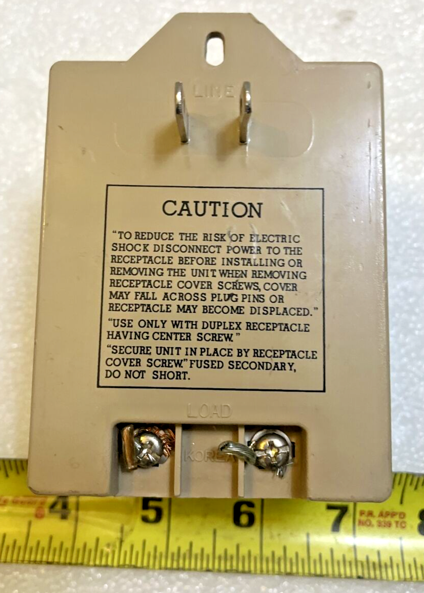 Amseco Xp-1640 Plug in Class 2 Transformer 16.5vac 40va 47w for sale ...