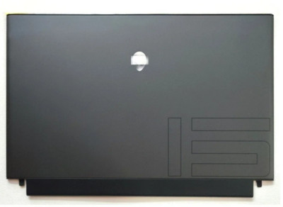 New For Dell Alienware M15 R2 LCD Back Cover Rear Lid Black 0FRXC0 ...