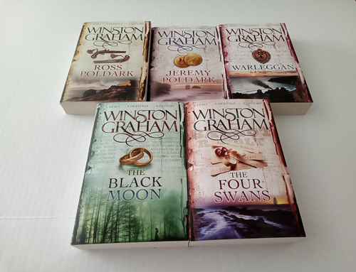 Poldark Paperback Book Series One Three Four Five Six 1 3 4 5 6 Winston ...