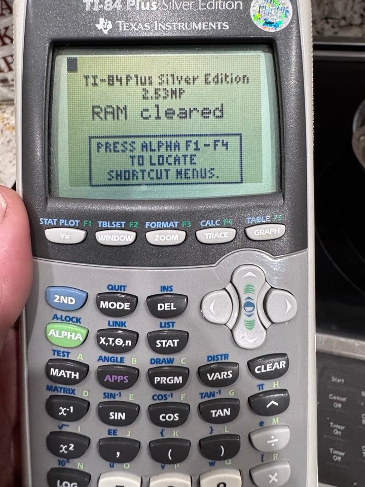 Texas Instruments T1-84 Plus Silver Edition Graphing Calculator | eBay