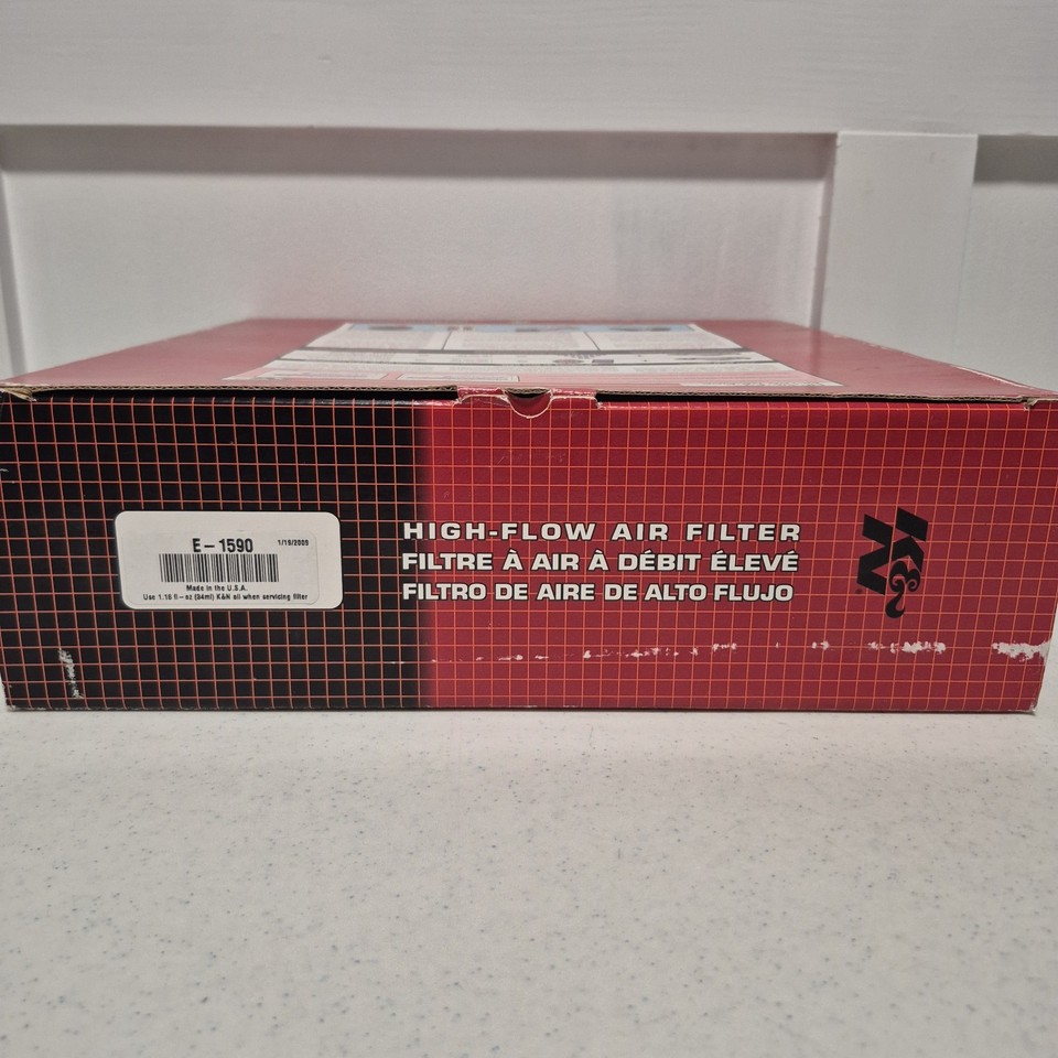 K&N Model E-1590 High-Flow Air Filter | eBay