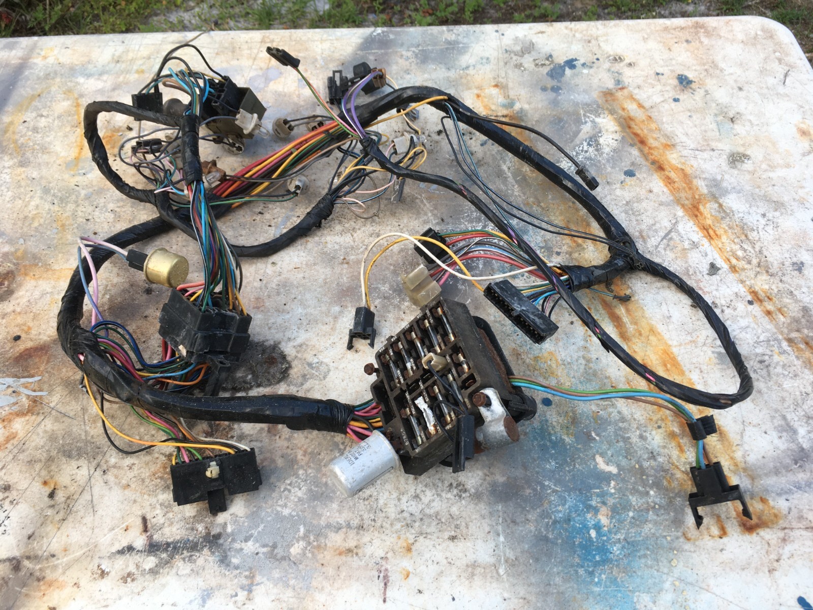 1971 Chevy Vega Dash Wiring Harness Fuse Box Wires Fuse Block