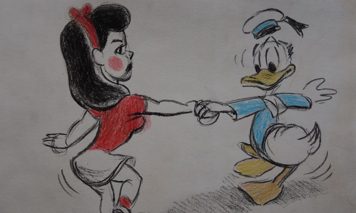 Donald And Daisy Duck Drawings