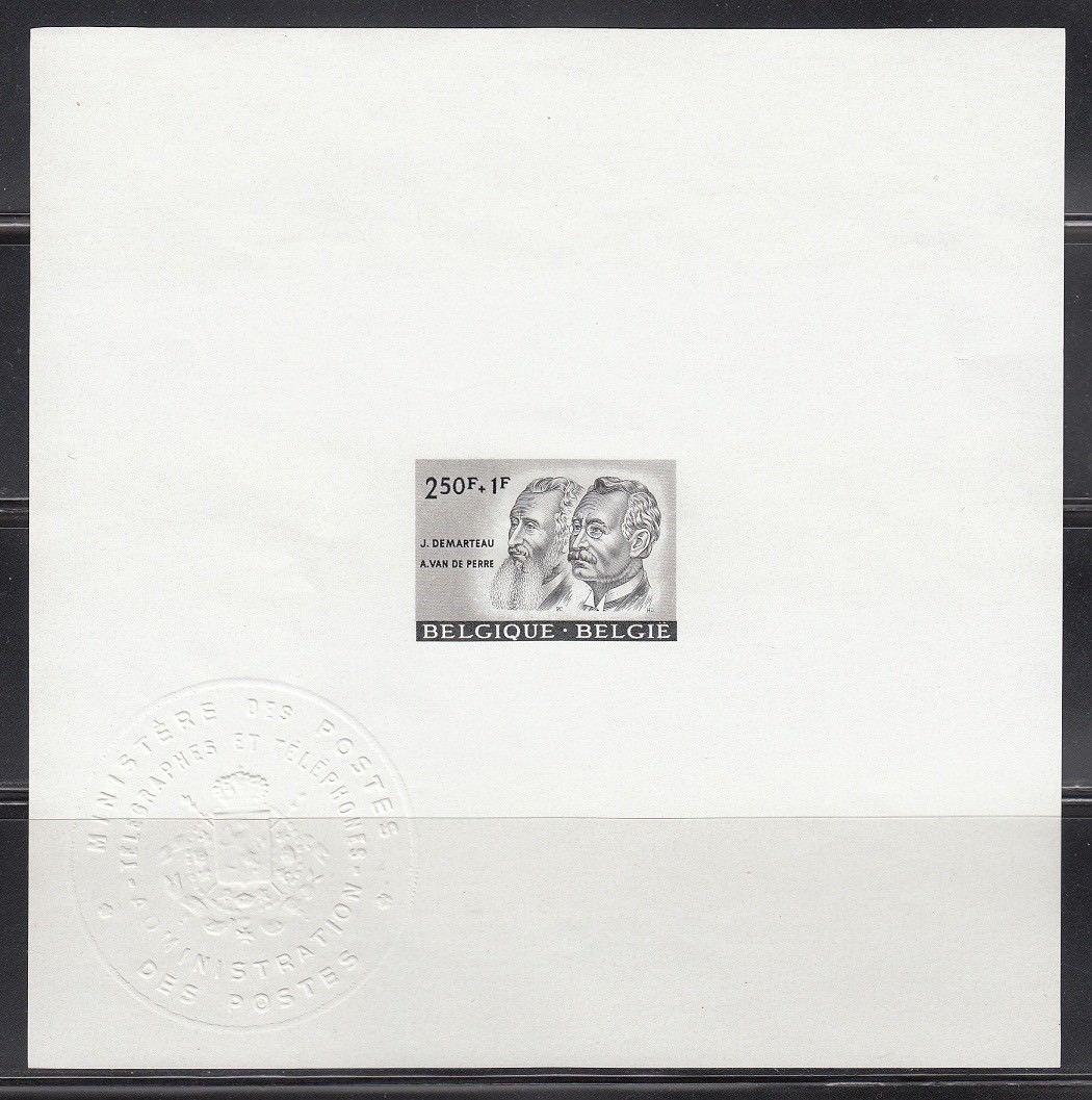 Belgium ScB687 Joseph Demarteau, A. Van de Perre, Minister Proof. | eBay