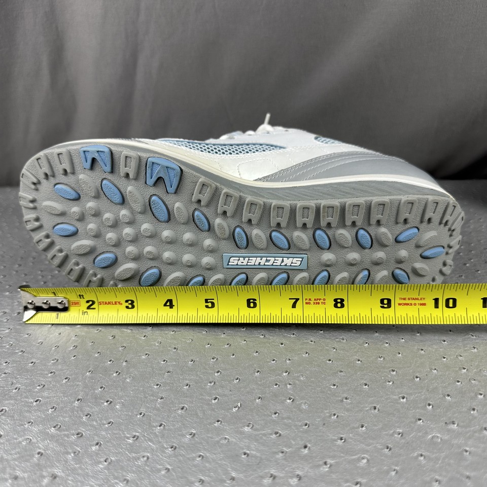 NEW Skechers Womens 10 Shape Ups 11803 White Casual Walking Toning Gym ...