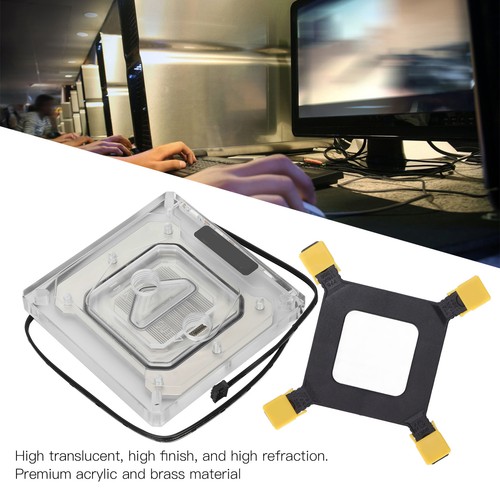 CPU Water Block Simple Anticorrosion Efficient Heat Dissipation High ...
