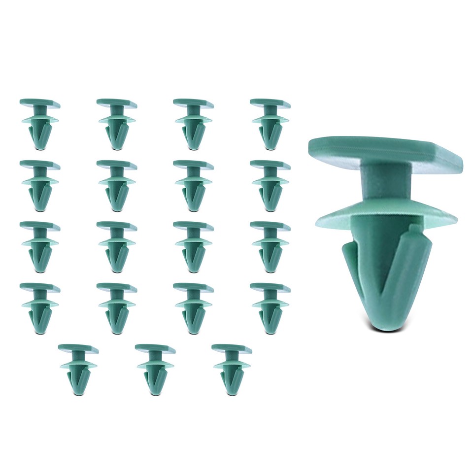 20Pcs 5mm Nylon Door Weatherstrip Retainer Clips for Chevy Malibu Buick ...