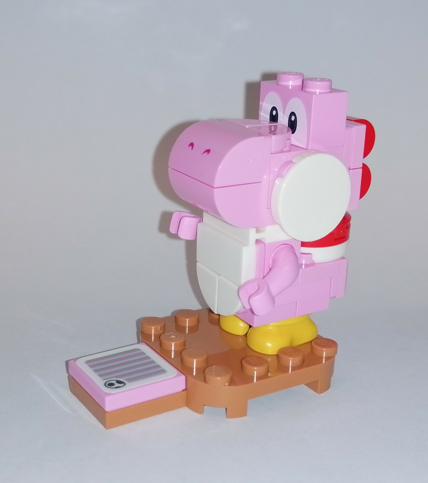 LEGO Super Mario - Pink Yoshi - Minifigur Figur Gumba Rosa Joschi Luigi ...