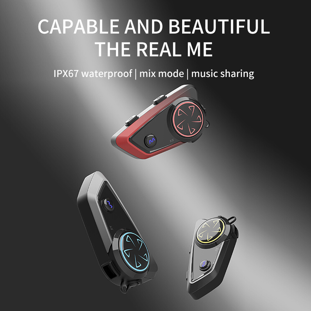 X5 Riding Headset 1000M Riding Motorcycle Y8Z6 N1J9 | eBay