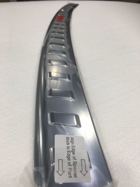2014-2017 Nissan Rogue Chrome Rear Bumper Protector OEM NEW Genuine ...