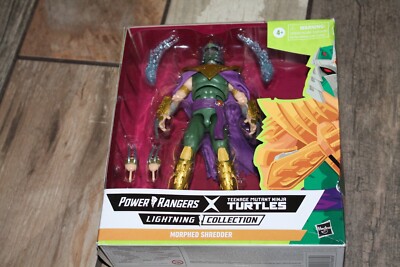 Power Rangers X TMNT Lightning Collection Morphed Shredder Green Ranger ...