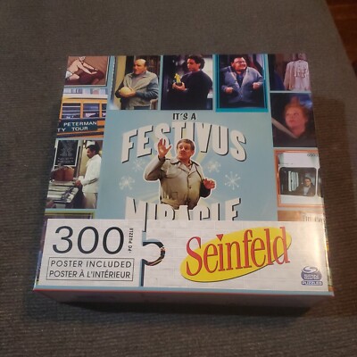 Seinfeld 300 Piece Jigsaw Puzzle Festivus Miracle [Poster Included] New ...