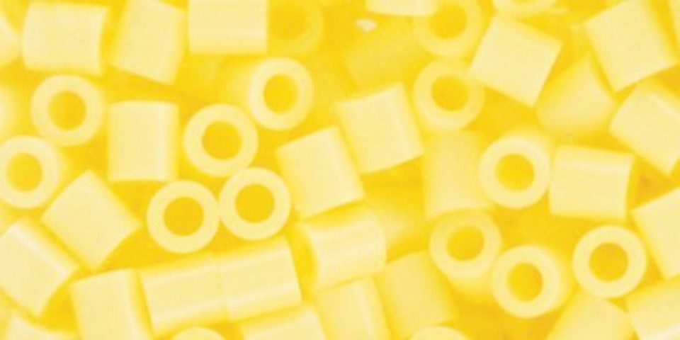 Bulk Buy: 5 x 1,000 Perler Pastel Yellow Color Iron On Fuse Beads: 80 ...