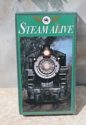 Steam Alive (1990) VHS railroad documentary locomotives country towns ...