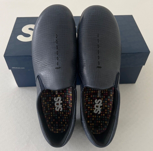 SAS Women's Shoes 8N Viva Blueberry Printed Waxed Nubuck Leather | eBay