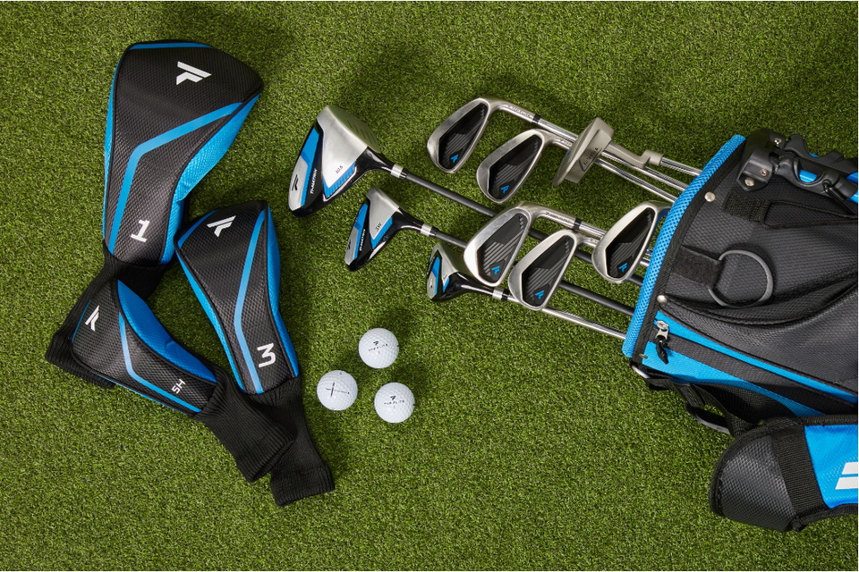 TOP-FLITE XL Men's 13-Piece Complete Golf Club Set - Beginner/Senior ...