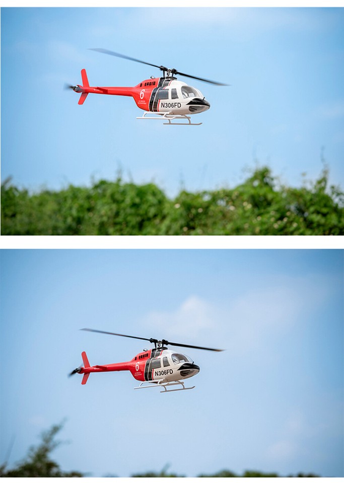 Fly Wing Bell 206 V3 6CH 3D GPS Auto Return Hovering RC Helicopters 2 ...