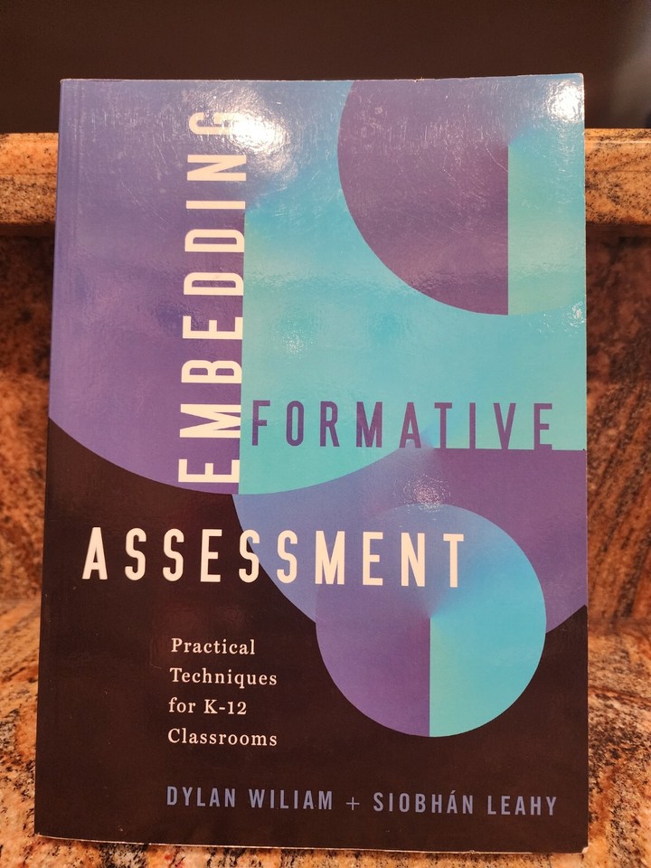Embedding Formative Assessment: ... by Dylan Wiliam (author Paperback ...